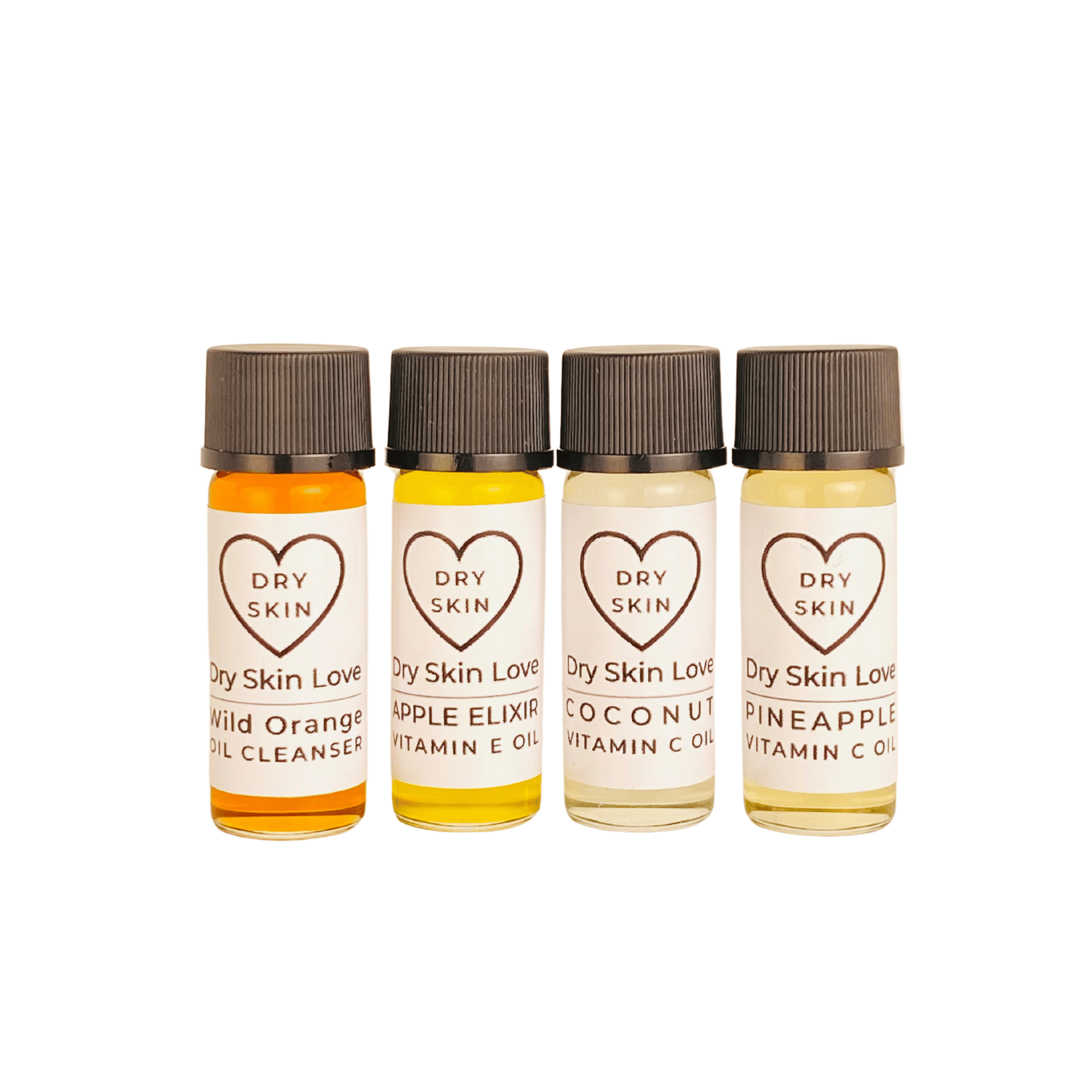 Samples of Face Oils and Oil Cleansers – Dry Skin Love Skincare