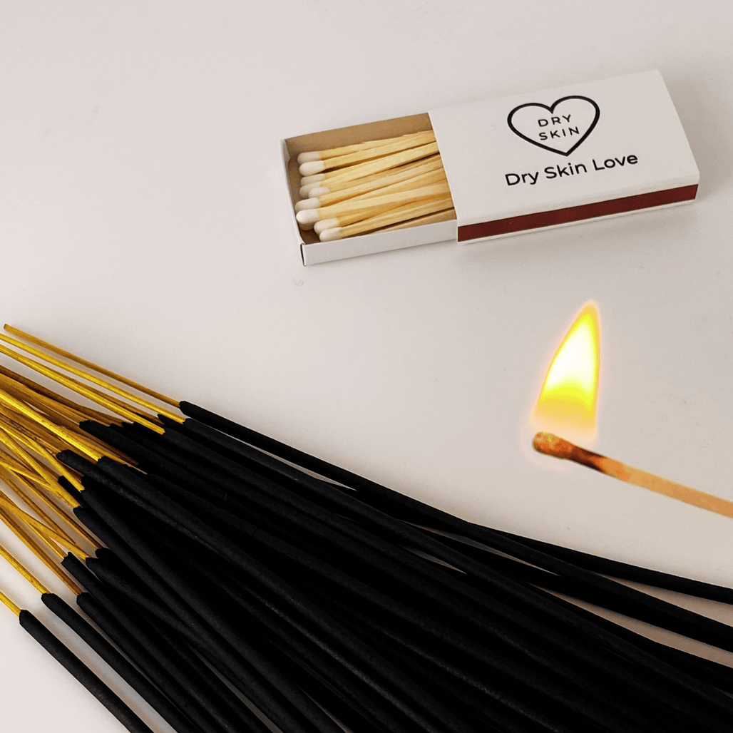 Vanilla Incense Sticks - Luxury Incense Sticks – Dry Skin Love Skincare
